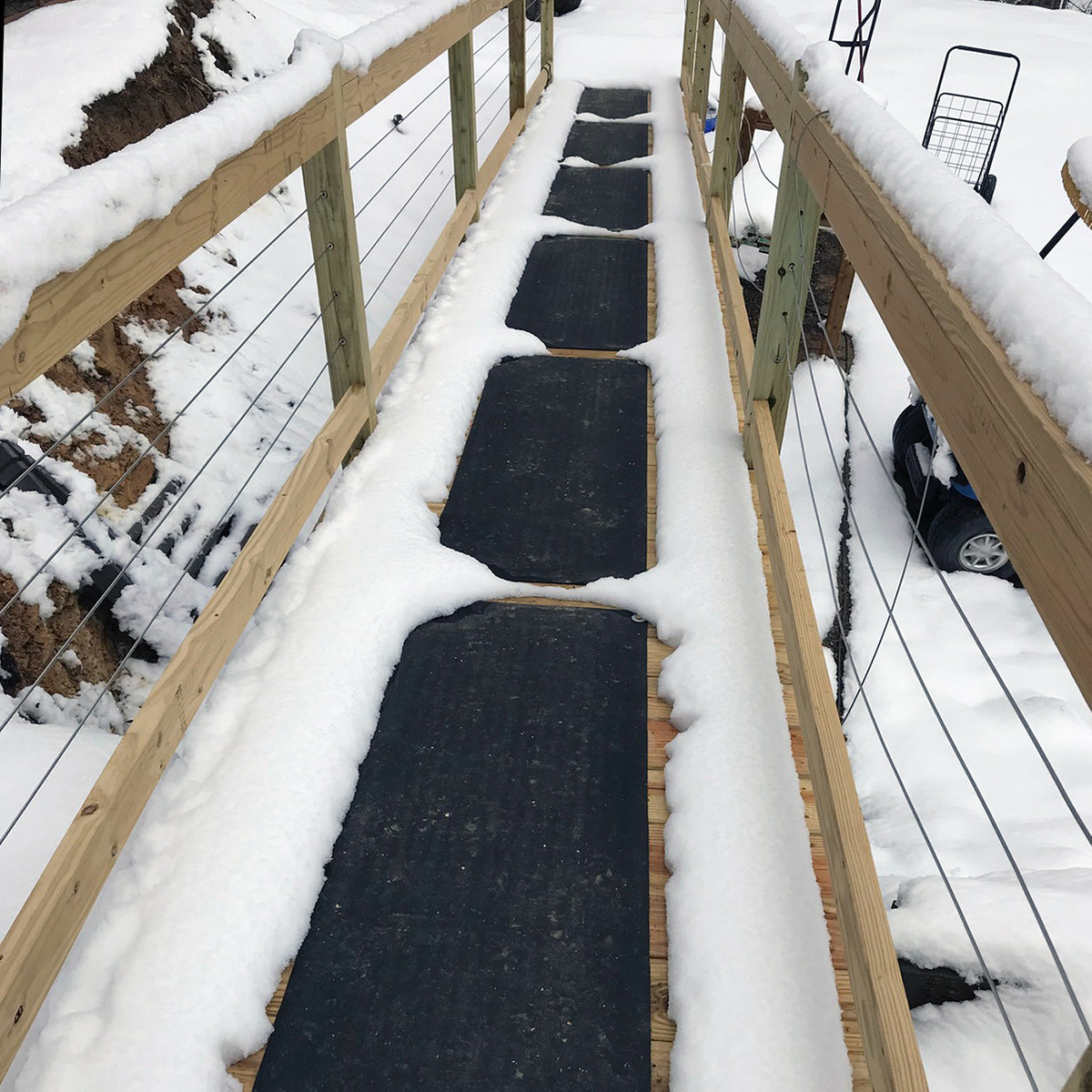 Heated Snow Melting Walkway Mat for home, 20"x60"